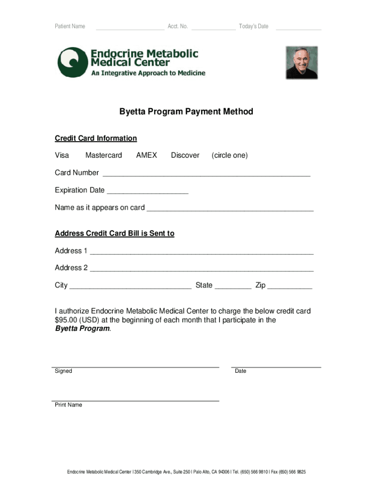 Fillable Online Program Payment Method Fax Email Print - pdfFiller