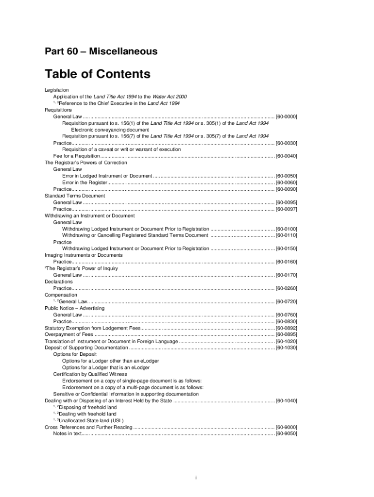 60 miscellaneous to form: Fill out & sign online | DocHub