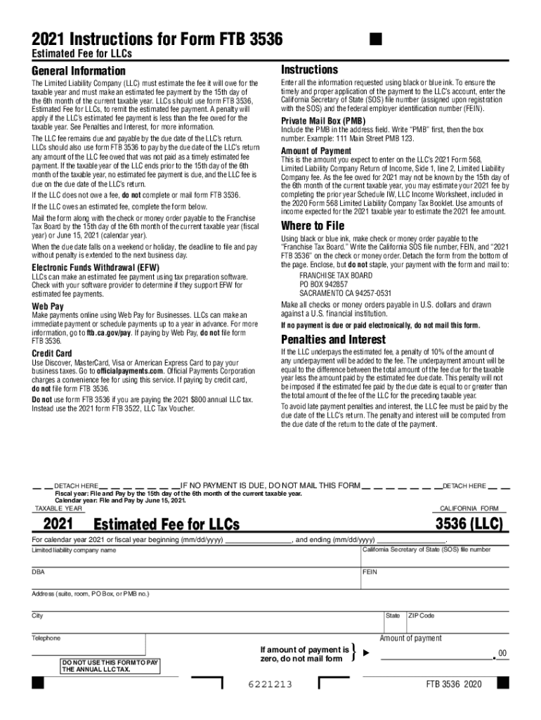 CA FTB 3536 2021 Fill Out Tax Template Online US Legal Forms