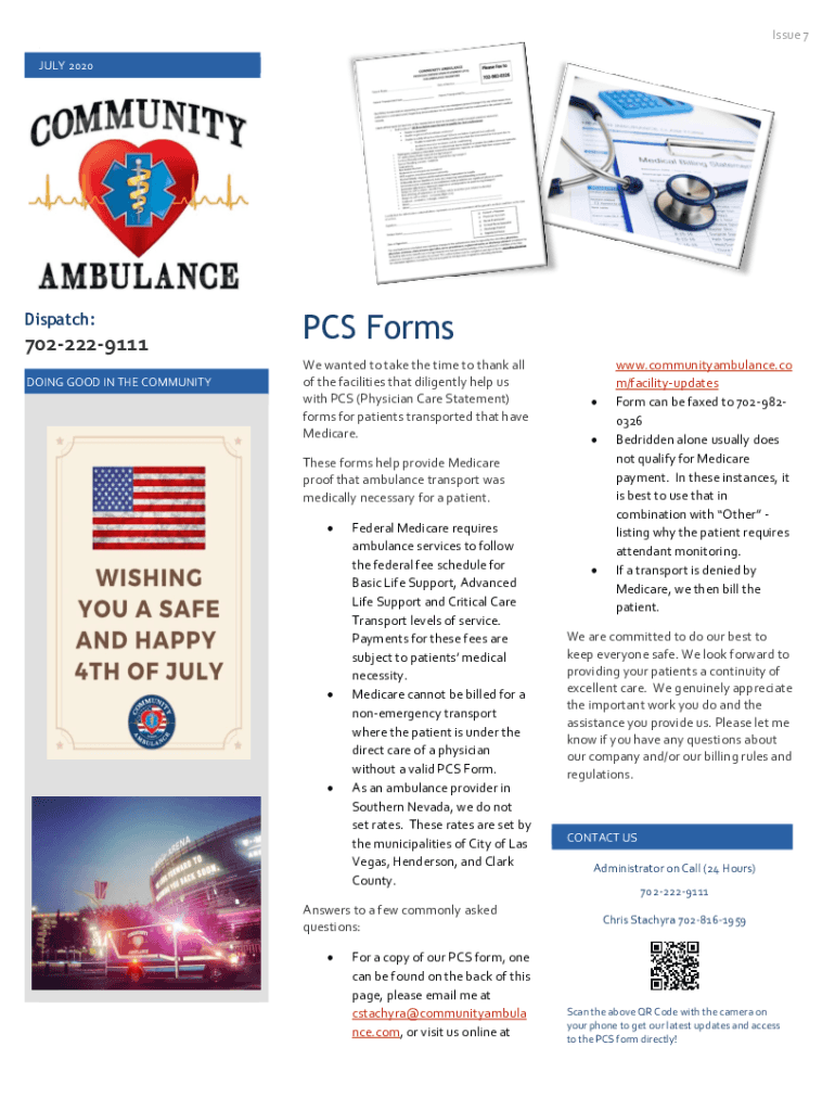 Fillable Online PCS Forms Fax Email Print - pdfFiller