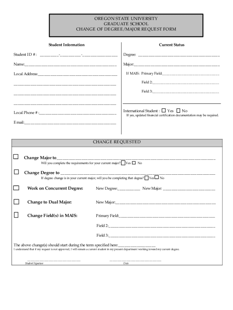 Fillable Online changeform. form Fax Email Print - pdfFiller