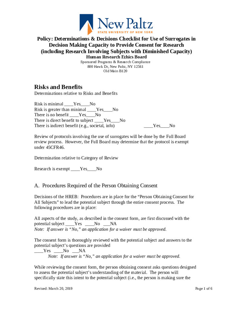 370. Assessing Reasonableness of Risks in Relation to Benefits Doc ...