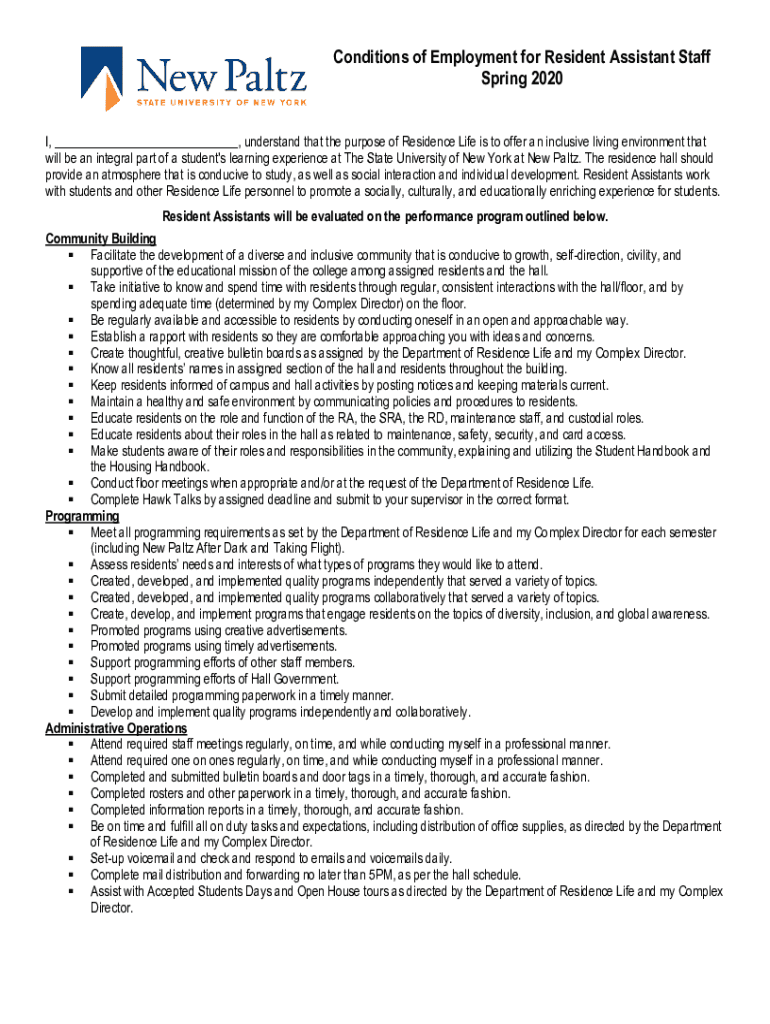 Fillable Online Qualifications for continued employment Fax Email Print ...