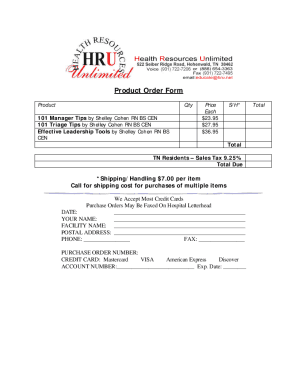 Fillable Online Catalog Order Form.PDF Fax Email Print - pdfFiller
