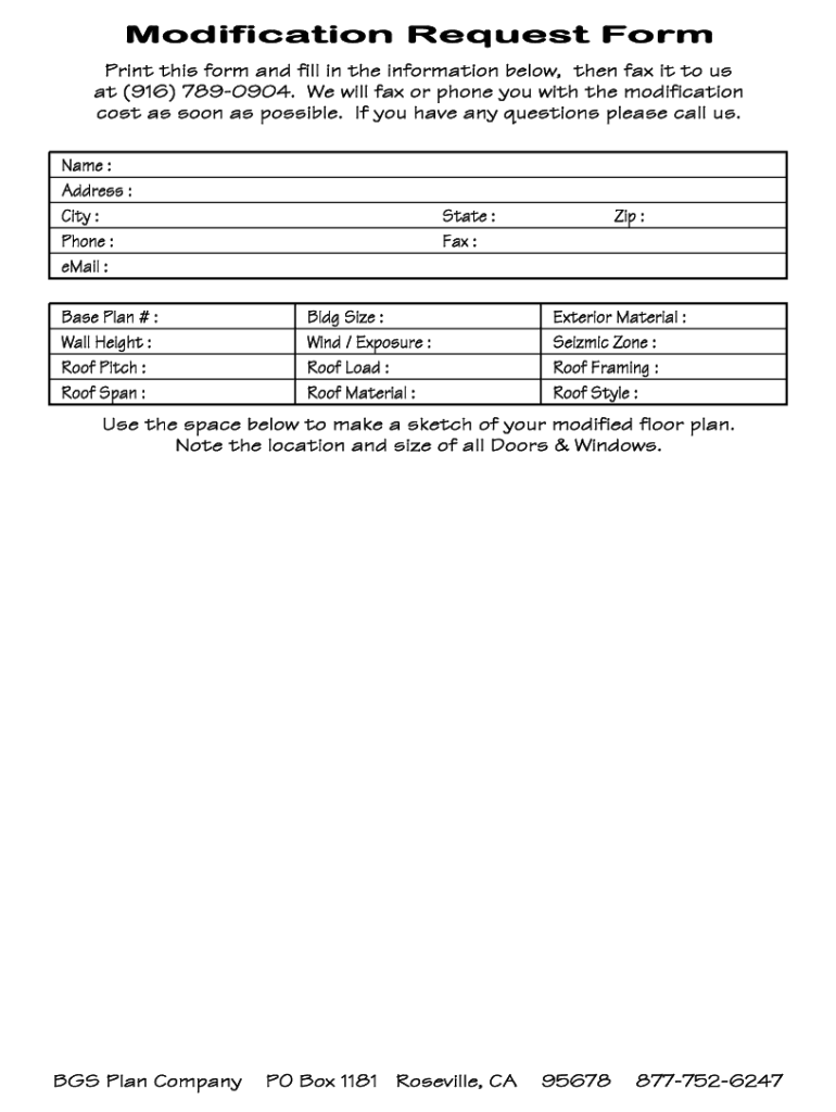 Fillable Online Request For Modification And Affidavit Rma - Fill Out ...