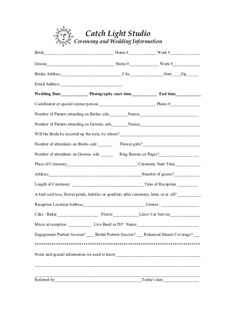 Fillable Online wedding catch phrase - tomkat studio - How-Tos for Home ...