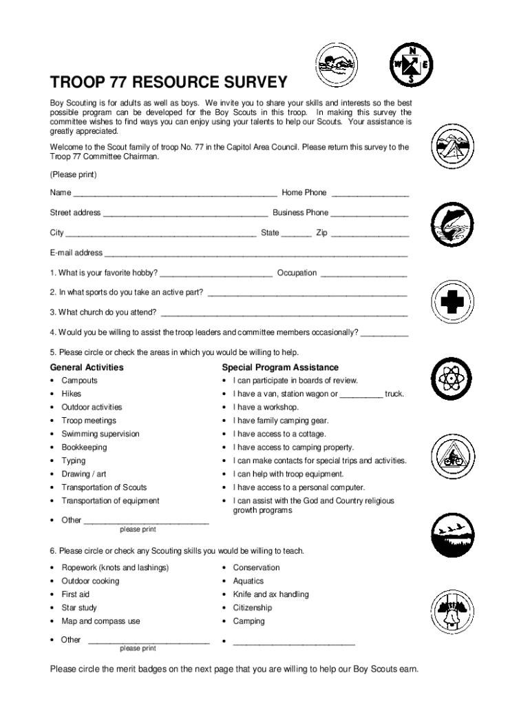 Fillable Online Public FAQs - Boy Scout Troop 77 (Geneva, Switzerland ...