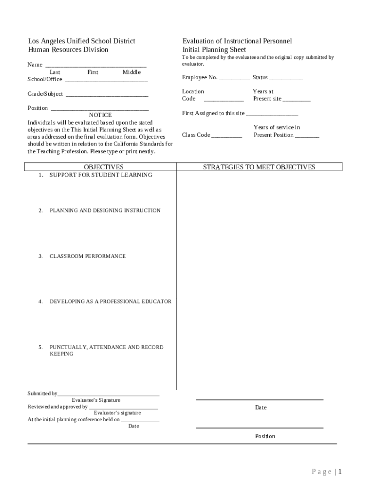 Los Angeles Unified School District Personnel Division - lausd Doc ...