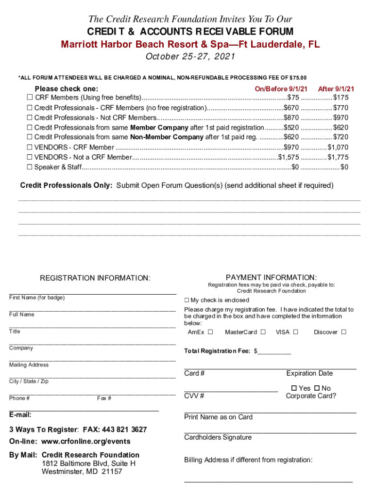 Fillable Online Marriott Harbor Beach Resort & SpaFt Lauderdale, FL Fax ...