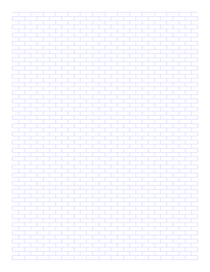 Editable Brick Graph Papers | pdfFiller
