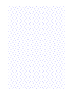 Editable Diamond Rhombus Graph Papers | pdfFiller