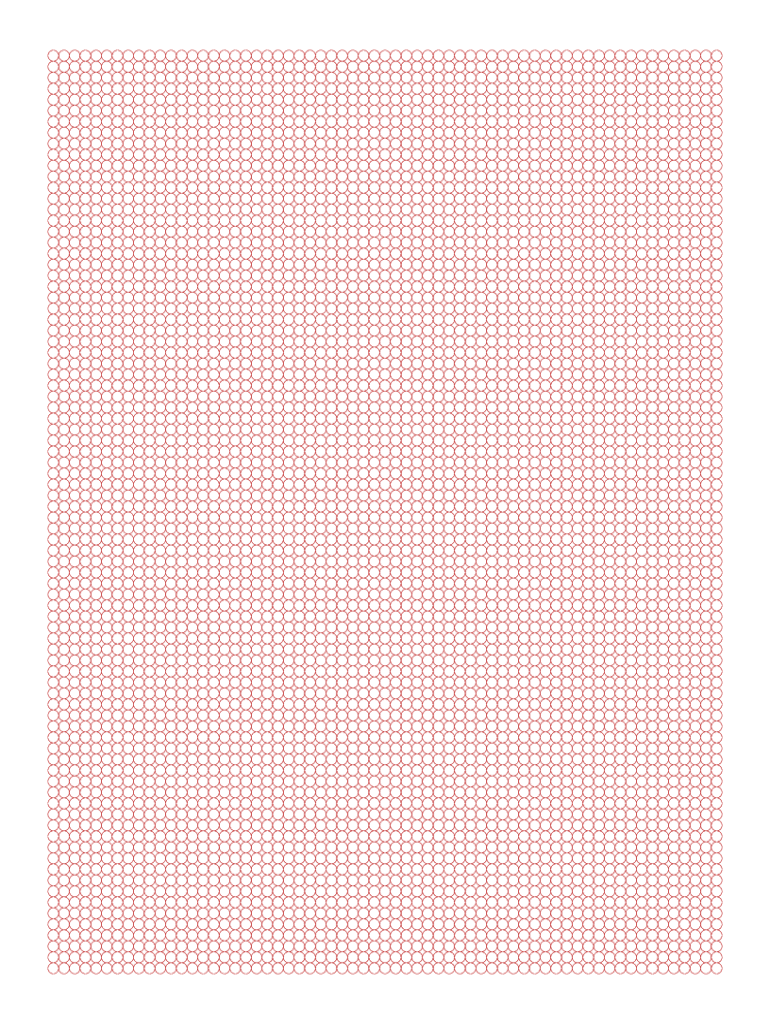 Fillable Online 3mm Circles Grid Graph Paper Fax Email Print - pdfFiller