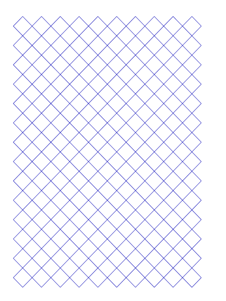 Diamond Graph Paper - Fill Online, Printable, Fillable, Blank | pdfFiller