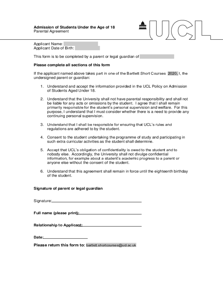 Fillable Online Download a consent form (PDF) - UCL Fax Email Print ...