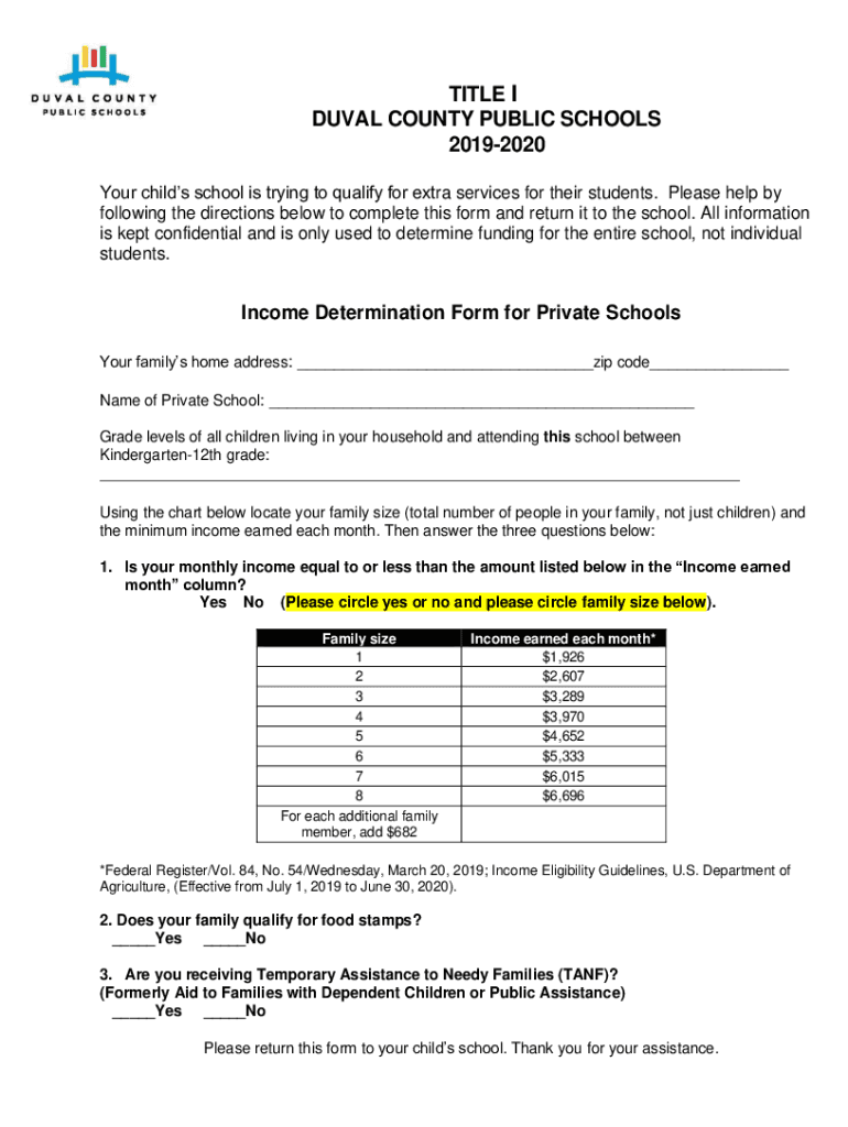 Fillable Online images pcmac Income Determination Form for Private Schools.pdf Fax Email Print ...