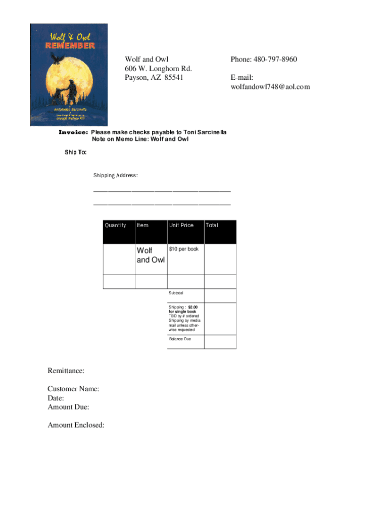 Fillable Online Invoice.pub Fax Email Print - pdfFiller