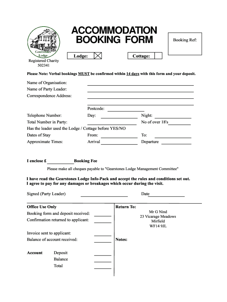 Fillable Online Lodge: Fax Email Print - pdfFiller