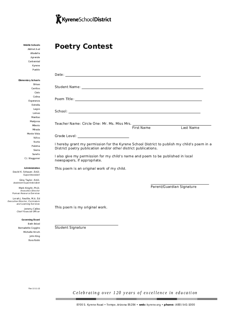 90+ Easy poems for kids ideaspoems, kids poems ... Doc Template | pdfFiller