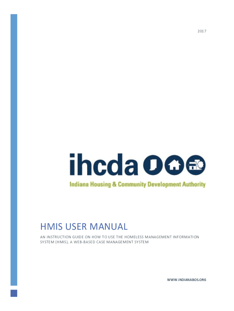 Fillable Online Fillable Online HMIS User Manual. An instruction guide on ... Fax Email Print ...