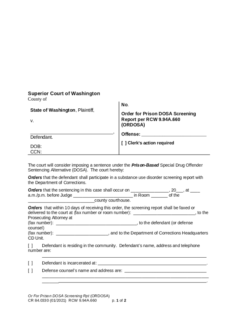 SUPERIOR COURT OF WASHINGTON - courts.wa.gov Doc Template | pdfFiller