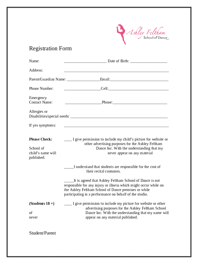 REGISTRATION - New Generation Learning Center Doc Template | pdfFiller