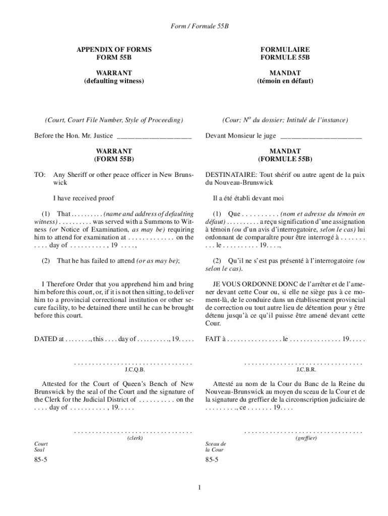 Fillable Online FORM-55B.fm Fax Email Print - pdfFiller