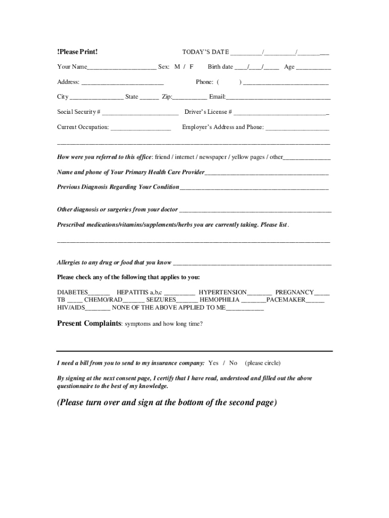 Fillable Online master patient index formPatientPhysician Fax Email ...