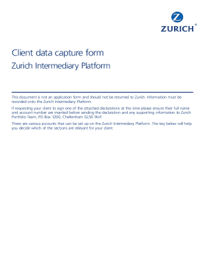 Fillable Online Client data capture form Fax Email Print - pdfFiller