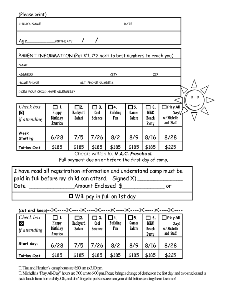 Fillable Online GENERAL INFORMATION ABOUT YOUR CHILDS BIRTH CERTIFICATE ...