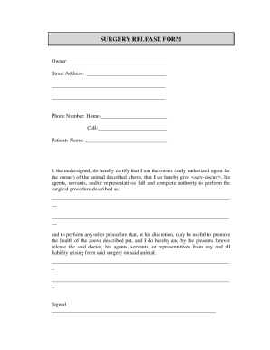 Fillable Online Patient Information & Release Form Fax Email Print ...