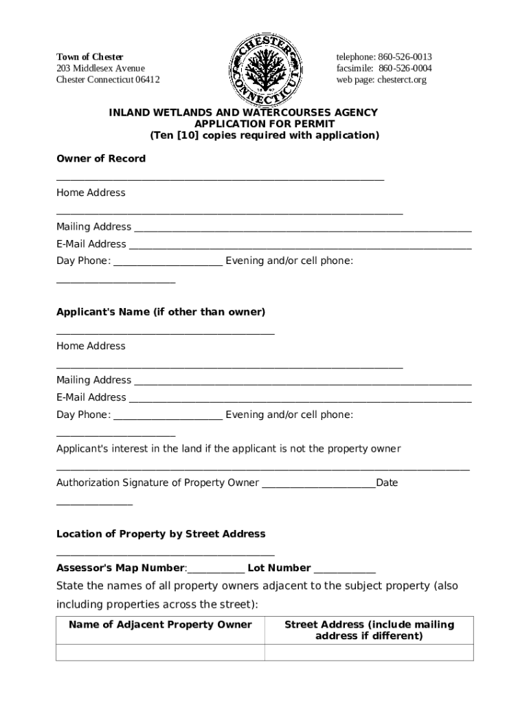 List of General Permits Fact Sheet - Connecticut Doc Template | pdfFiller