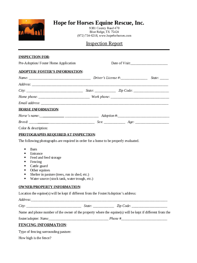 Free Site Inspection template: Better than word doc, PDF ... Doc ...