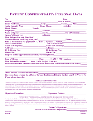 Fillable Online Patient:Date of Birth: Fax Email Print - pdfFiller
