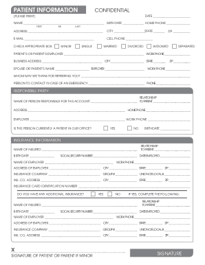 Fillable Online NAME BIRTHDATE HOME PHONE Fax Email Print - pdfFiller