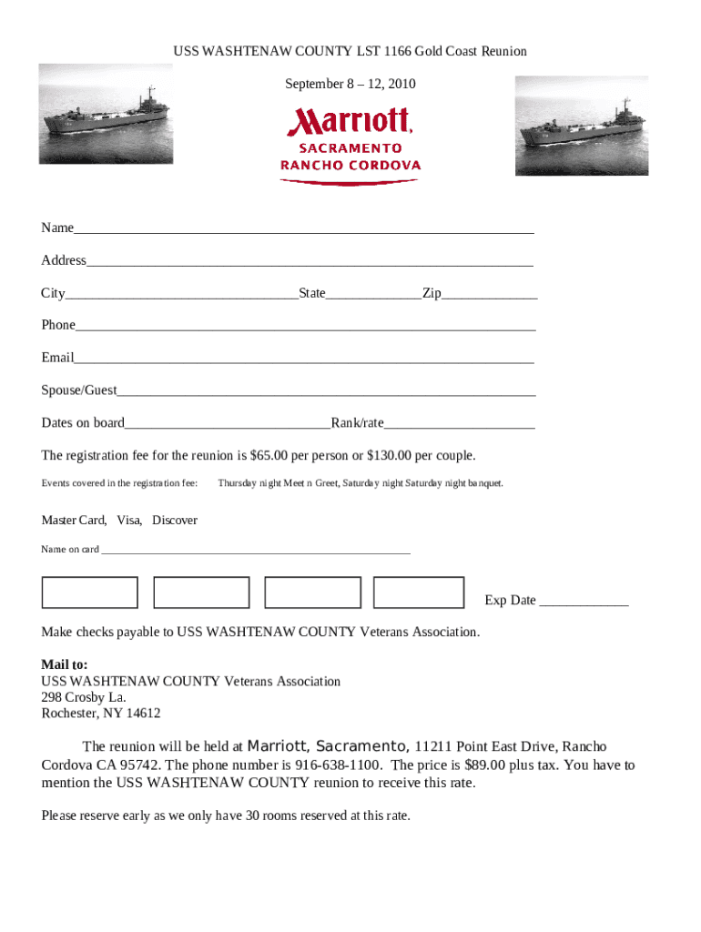 Tank Landing Ship LST-1166 Washtenaw County - Navsource Doc Template ...