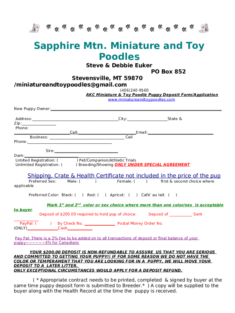 Sapphire Mtn Doc Template | pdfFiller