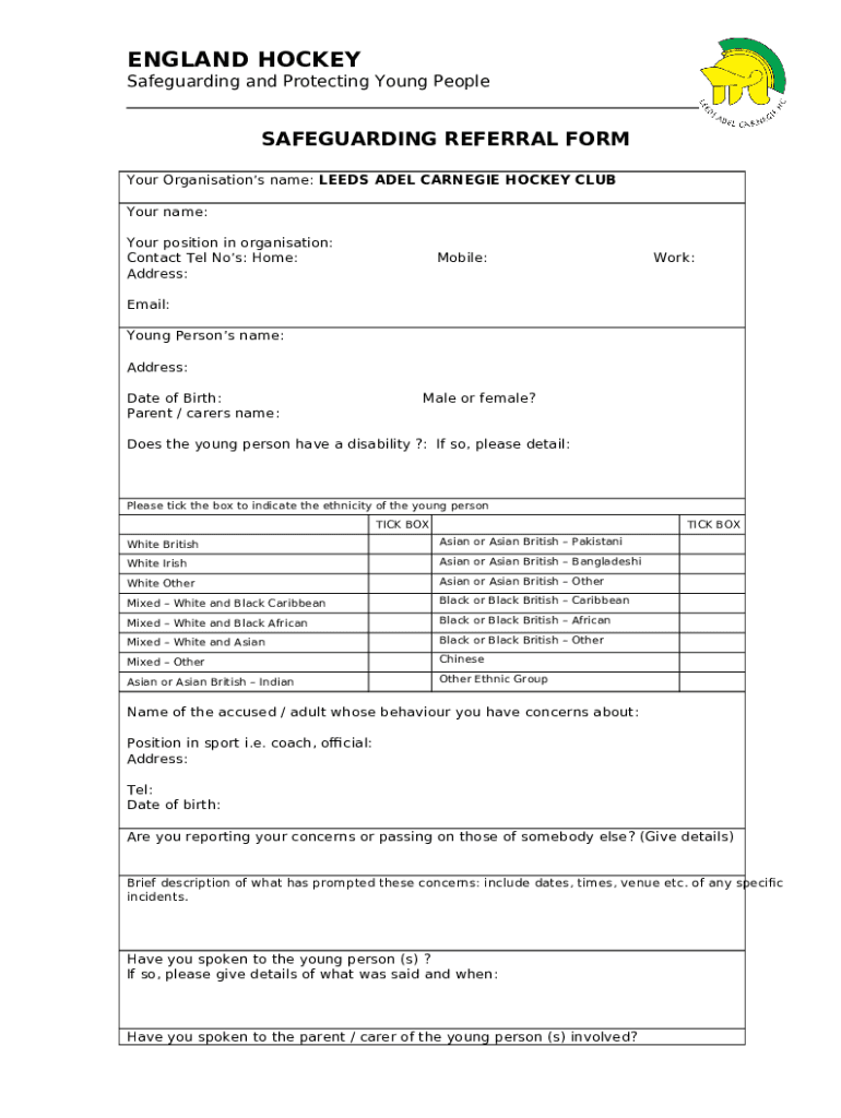 EXTERNAL BODY INCIDENT REPORT Doc Template | pdfFiller