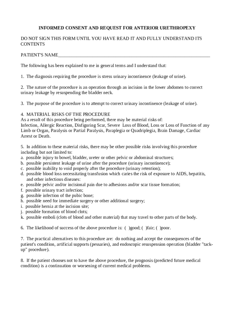 Ined Consent - Free s Doc Template | pdfFiller