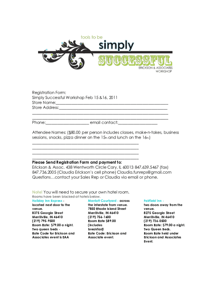 Fillable Online Church Visitor Packet or Guest Welcome Folders Fax ...