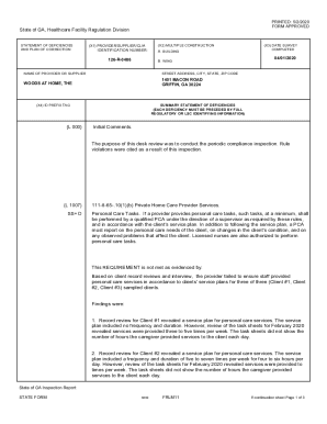 Fillable Online weblink dch georgia 126-R-0486 Fax Email Print - pdfFiller