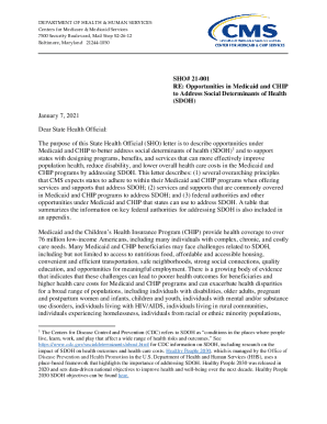 Fillable Online Social Determinants of Health (SDOH) State Health ...