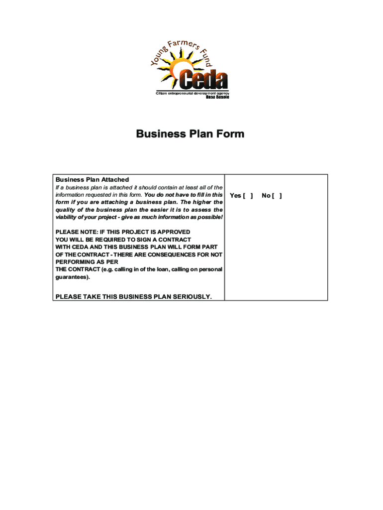 Fillable Online YFF Bus Plan Form Fax Email Print - pdfFiller