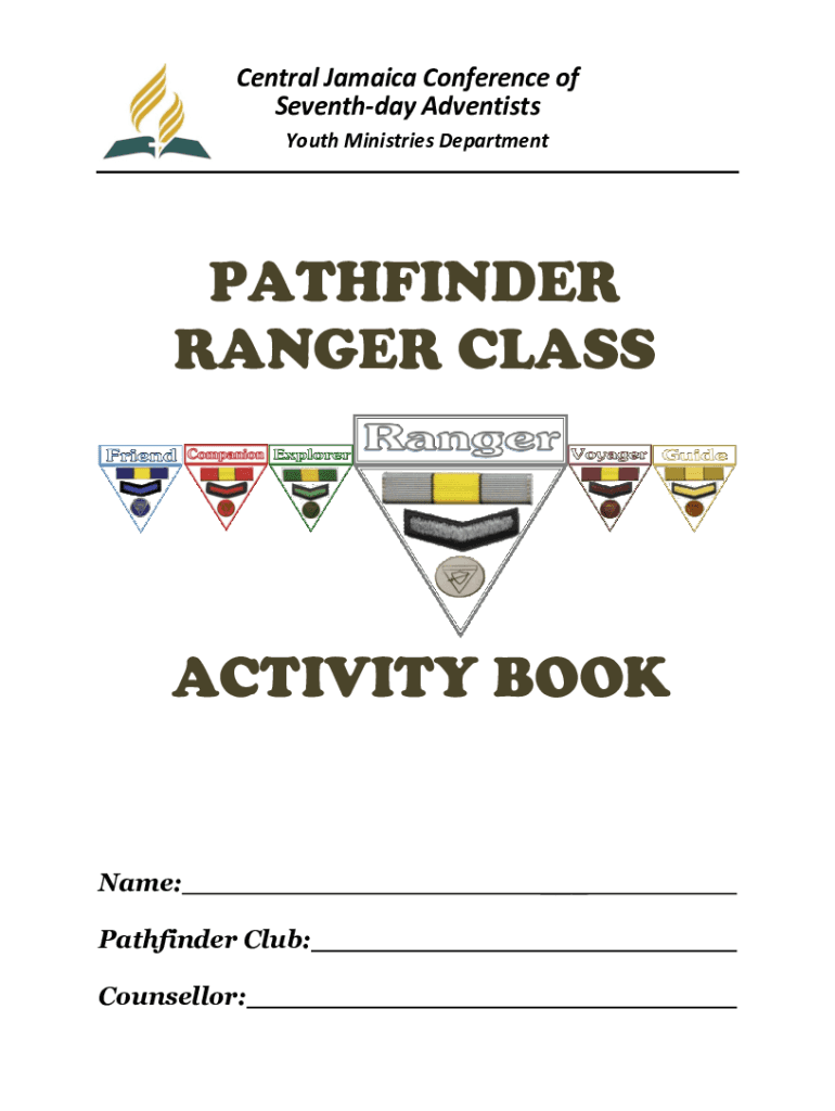 Fillable Online Pathfinders - Seventh-day Adventist World Church ...