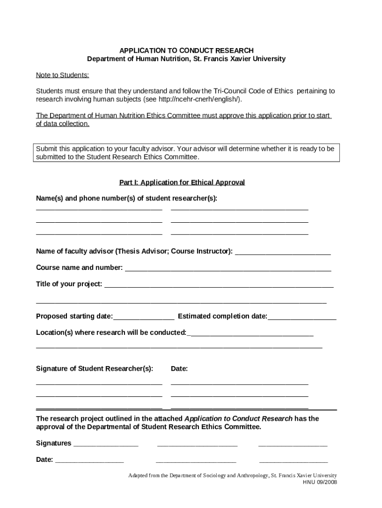 Department of Human Nutrition, St - people stfx Doc Template | pdfFiller