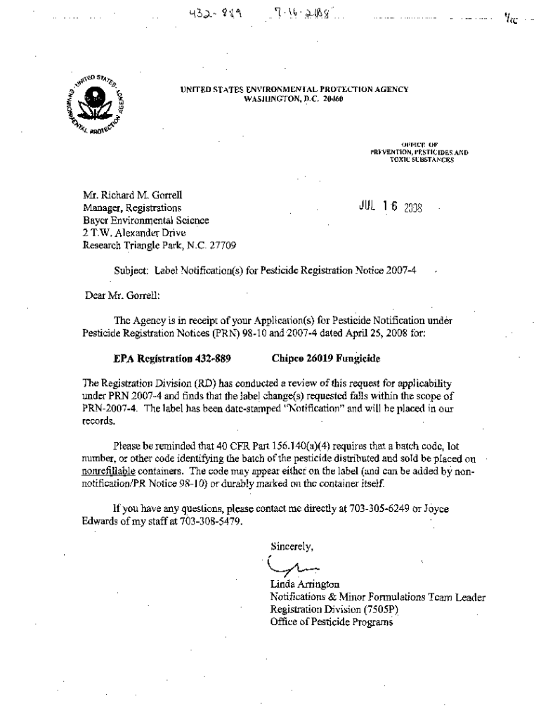 Fillable Online U.S. EPA, Pesticide Product Label, CHIPCO 26019 ...