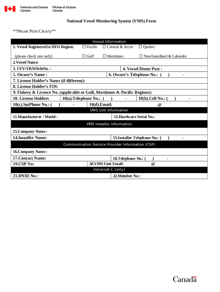 vms Doc Template | pdfFiller