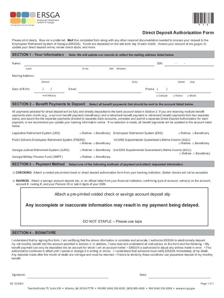 Fillable Online SGLI Direct Deposit Form Fax Email Print - pdfFiller