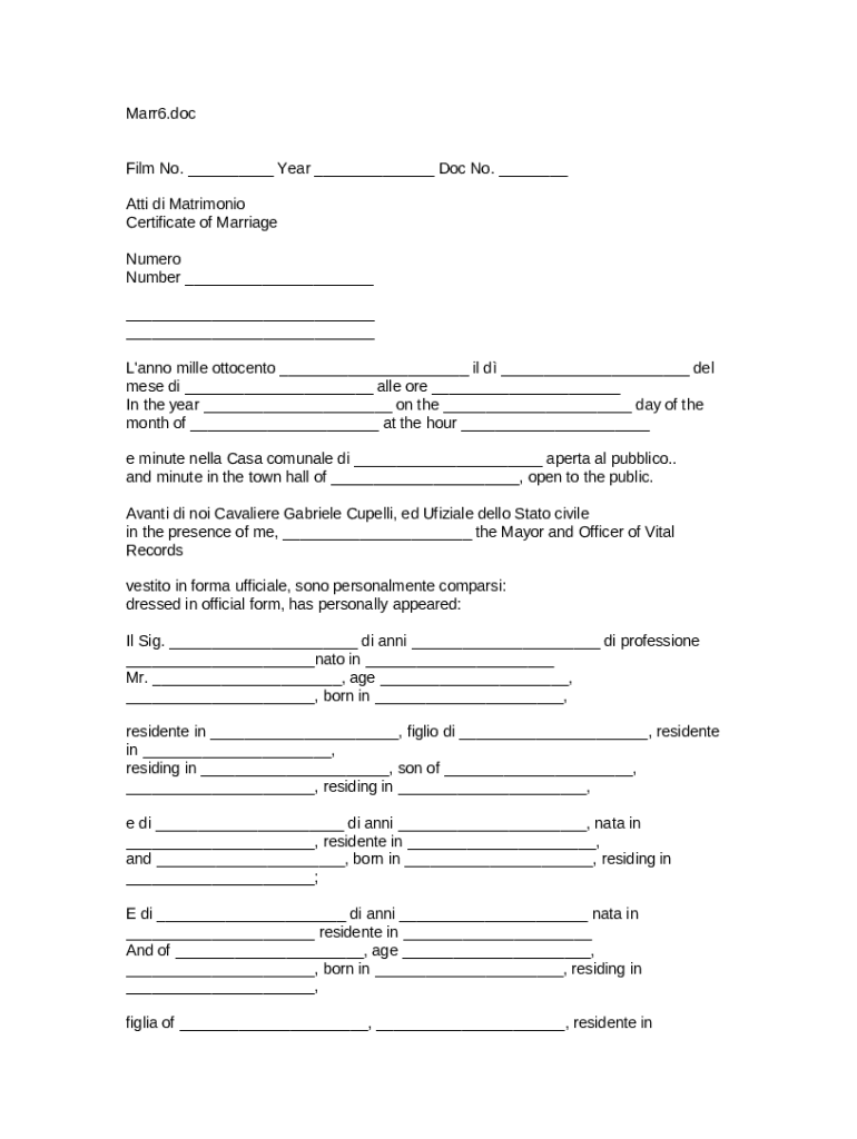 Italian Occupations A-Z and the English Equivalents Doc Template ...