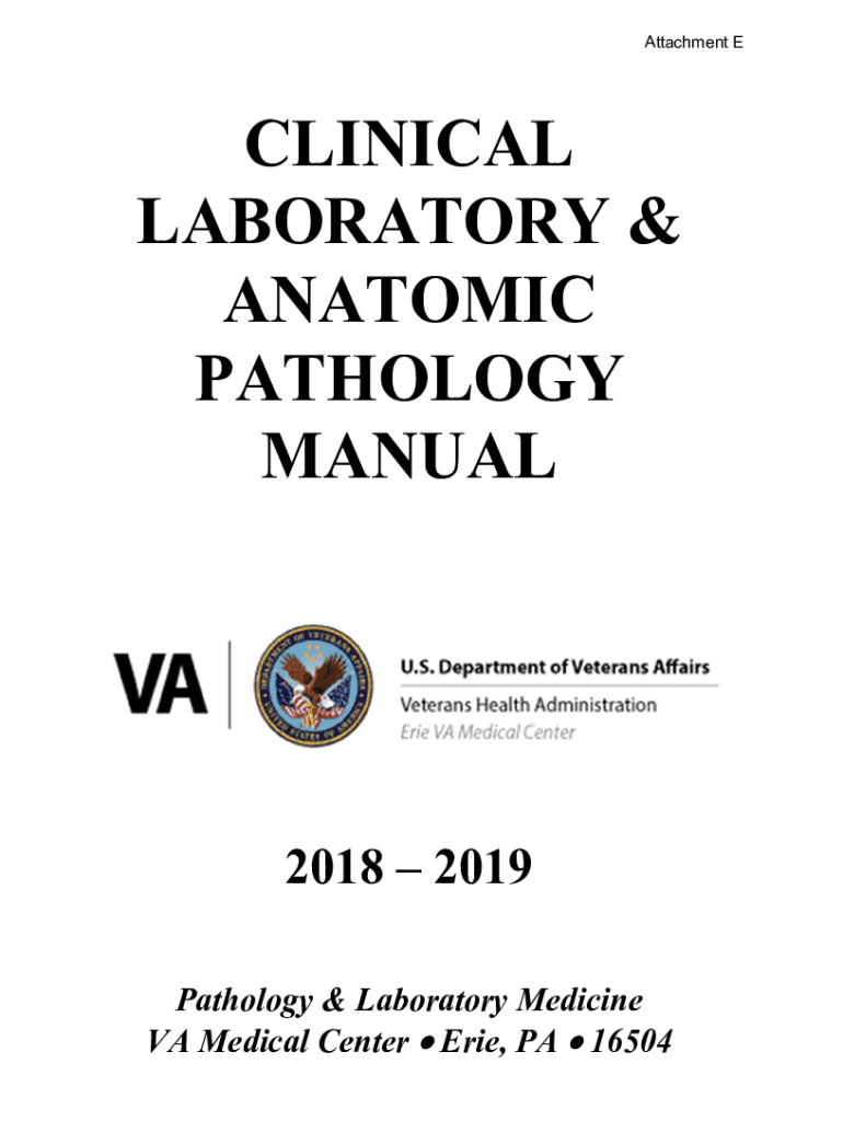 Fillable Online CLINICAL LABORATORY & ANATOMIC PATHOLOGY MANUAL Fax ...