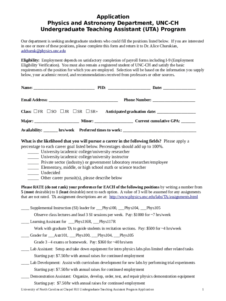 Application for NEW LAs Doc Template | pdfFiller